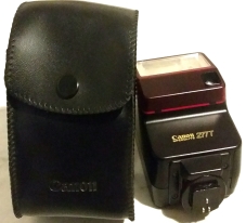 Canon Speedlite 277T Auto Program Flash con custodia nuovo